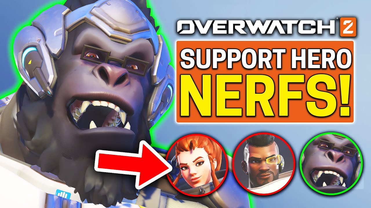 Overwatch 2 - Season 8 Support NERFS and HUGE Tank BUFFS?! - YouTube