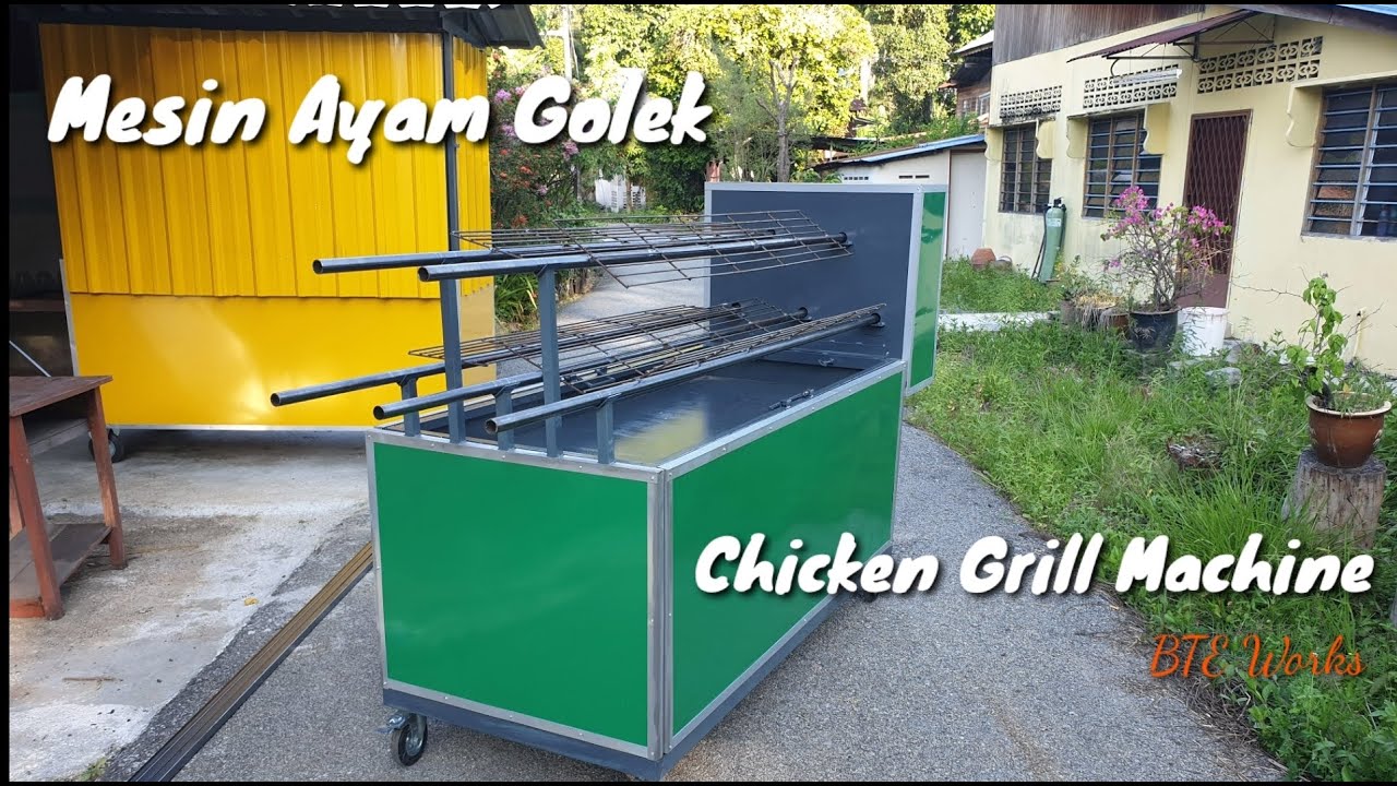 Make a Chicken Grill Machine / Mesin Ayam Golek - YouTube