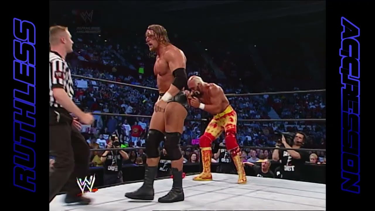 Hulk Hogan vs. Triple H - #1 Contender Match | SmackDown! (2002) 1 ...