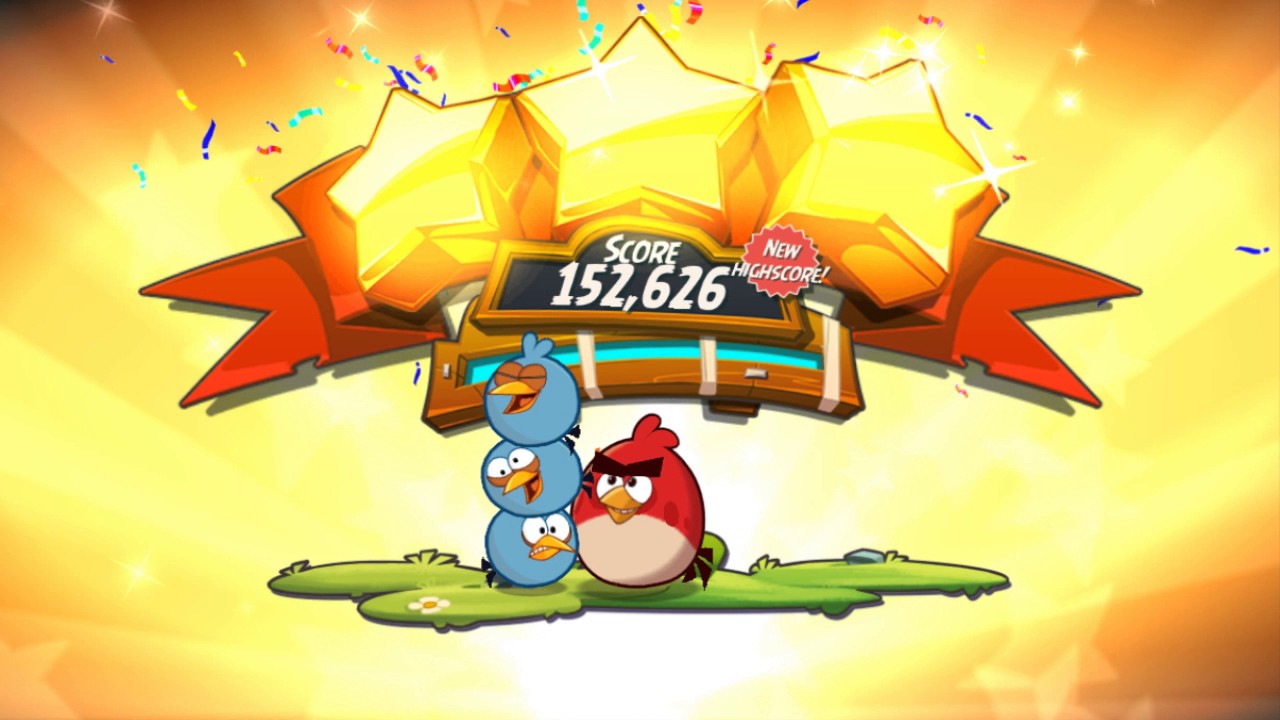 Angry Birds 2 "Level 1 to 5" Gameplay Walkthrough - Boss Kill 1 Chef ...