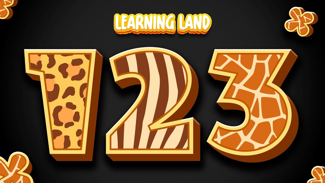 Learning Land Learn Counting 1 100 Numbers for Children Count to 100 ...