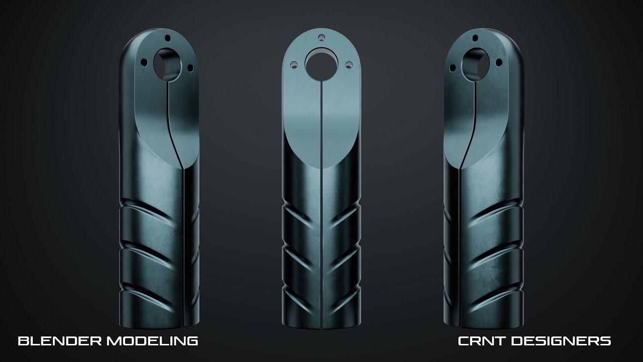 Create Handle Design In Blender _ Blender Subdivision Surface Modeling ...