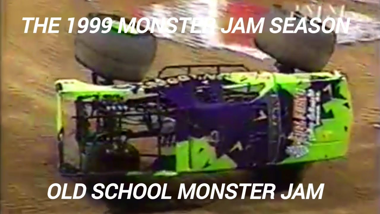 The 1999 Monster Jam Season: Old School Monster Jam Season #monsterjam ...