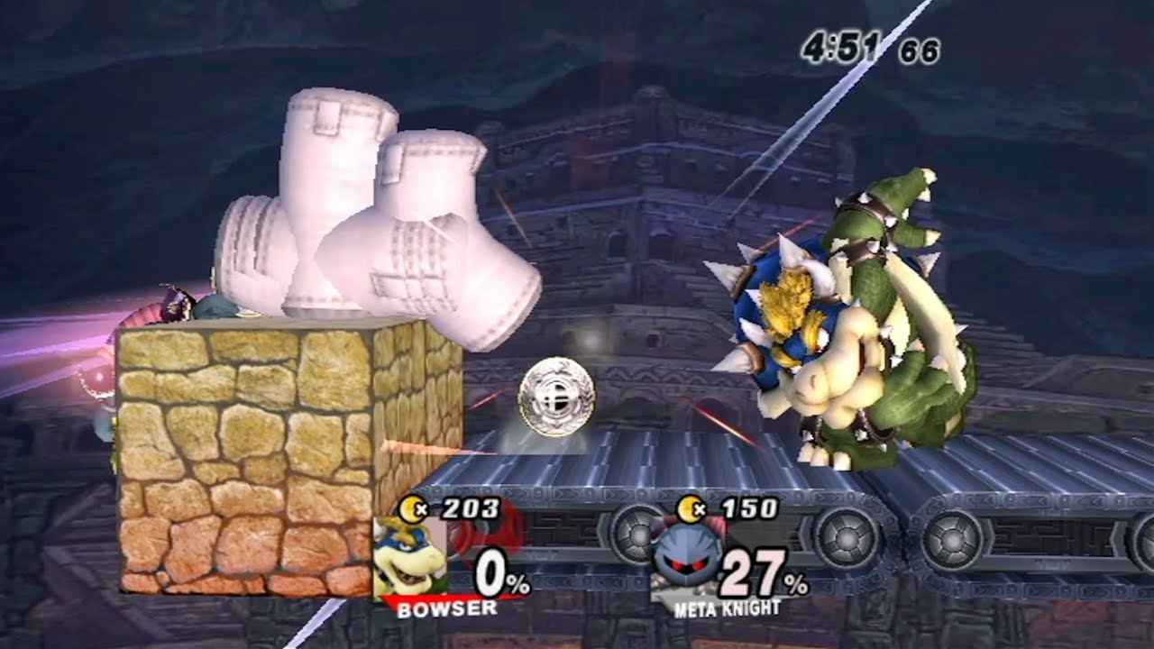 [Wii] Super Smash Bros. Brawl - Coin Brawls on a Custom Stage - YouTube