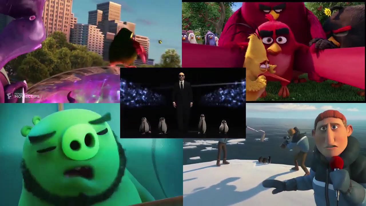 Angry Birds vs Madagascar Sparta Remix - YouTube