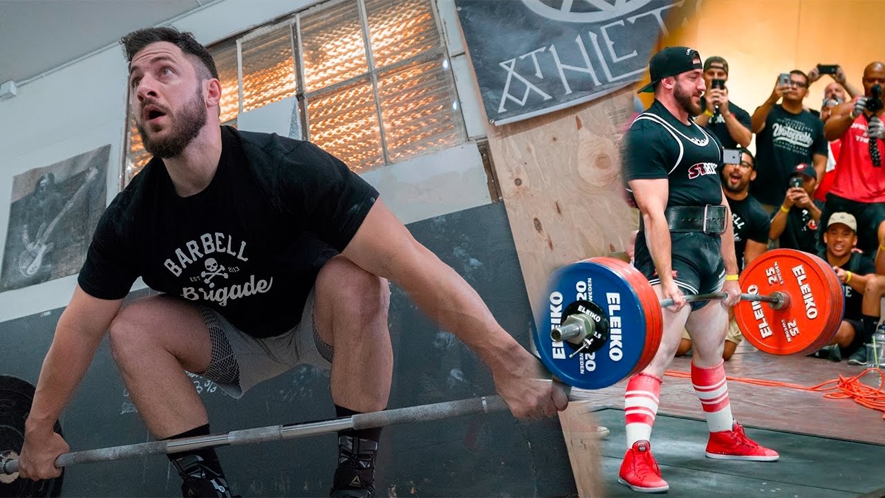 POWERLIFTER DOES WEIGHTLIFTING - YouTube