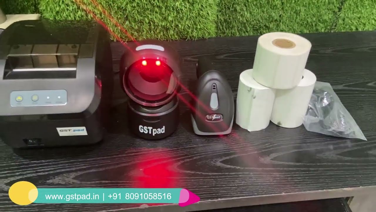 PROFESSIONAL BILLING BARCODE PRINTING COMPLETE (POS) SETUP - YouTube