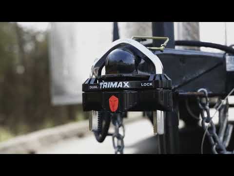 TRIMAX Dual-Locking Coupler Lock | Universal Fit Hardened Steel Max Security