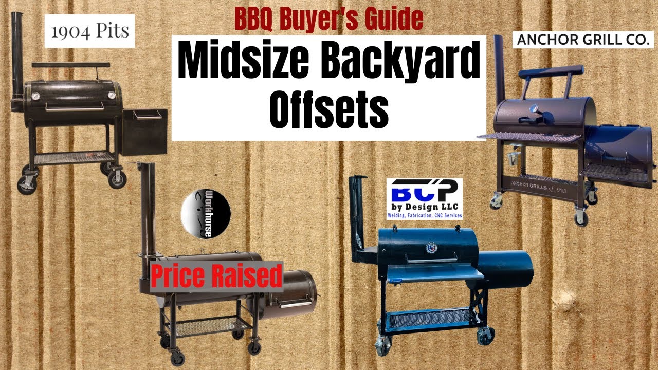 BBQ Buyer's Guide to Midsize Backyard Offset Smokers - YouTube