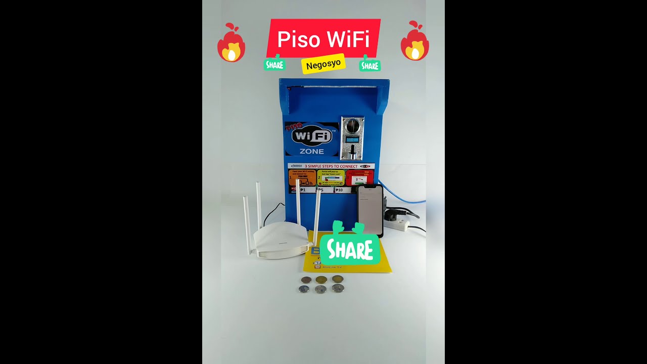 Piso WiFi Vending Machine Tutorial How to Connect - YouTube