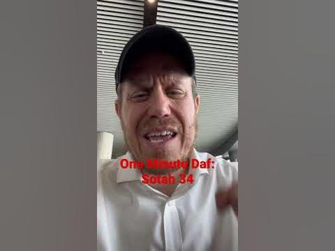 One Minute Daf: Sotah 34 — Prayer in any Language - YouTube