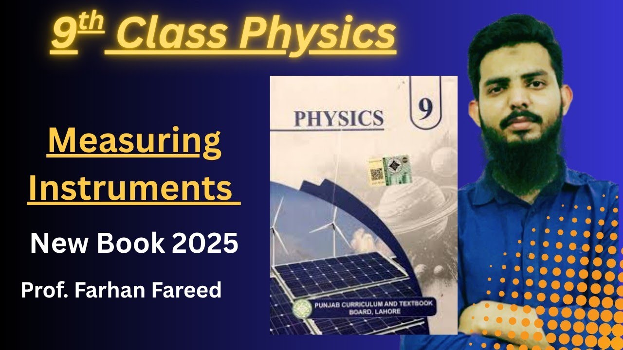 Measuring Instrument||Class 9 physics || new Book 2025 #instruments# ...
