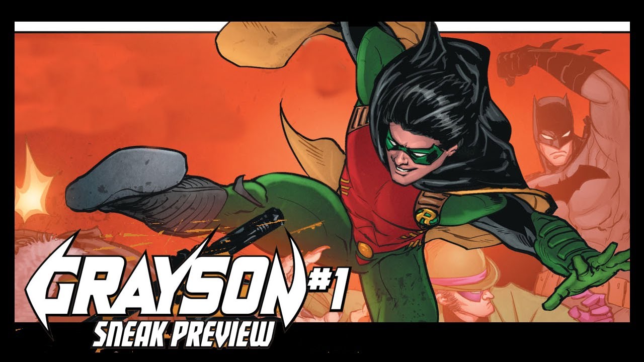 GRAYSON #1 Trailer sneak Preview:DC Comics - YouTube