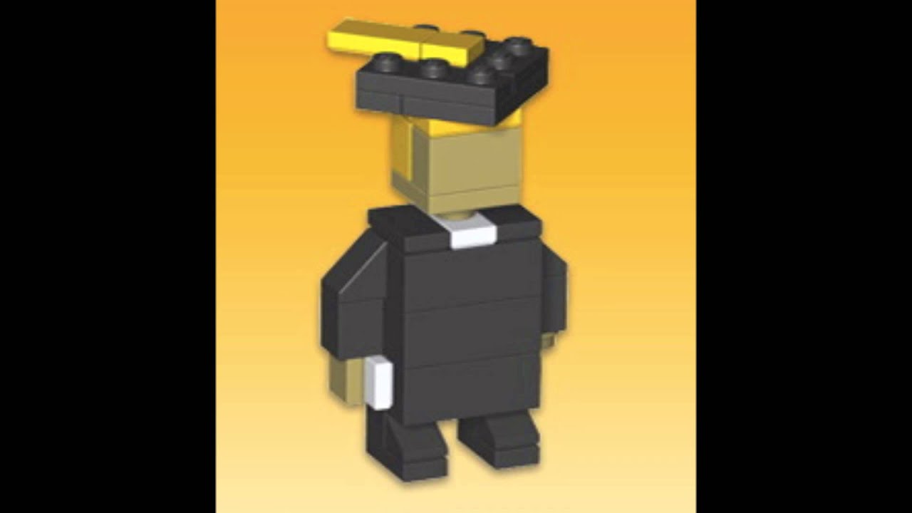 How To Build- LEGO Graduate - Instructions - YouTube