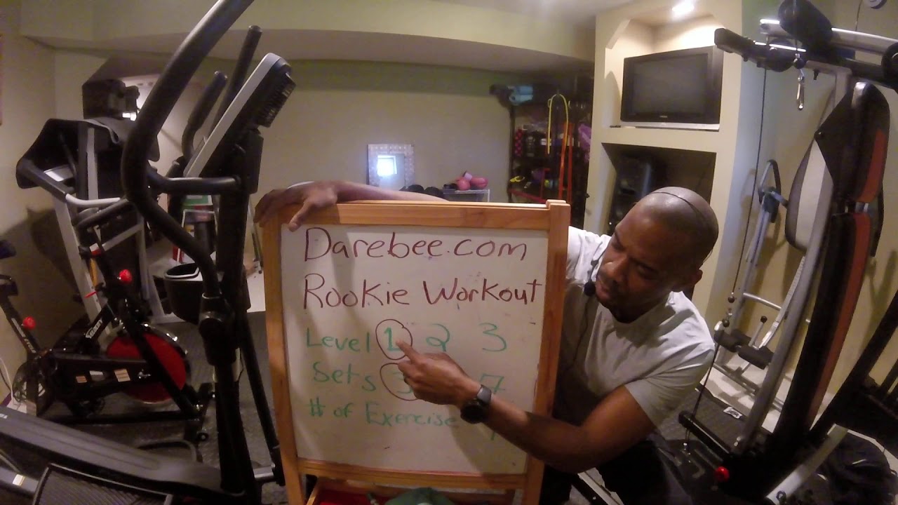 Using Darebee workouts 1 - YouTube