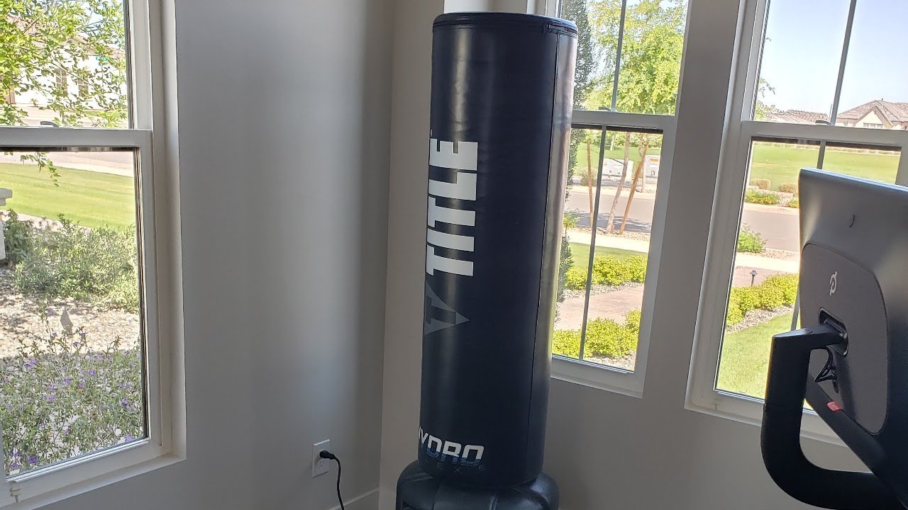 Get your Title Hydro-Flex H20 Freestanding Heavy Bag - YouTube