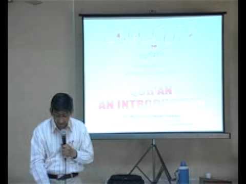 Quran an Introduction (Dr.Mohammad Aslam Parvaiz ) Part 1/6 - YouTube