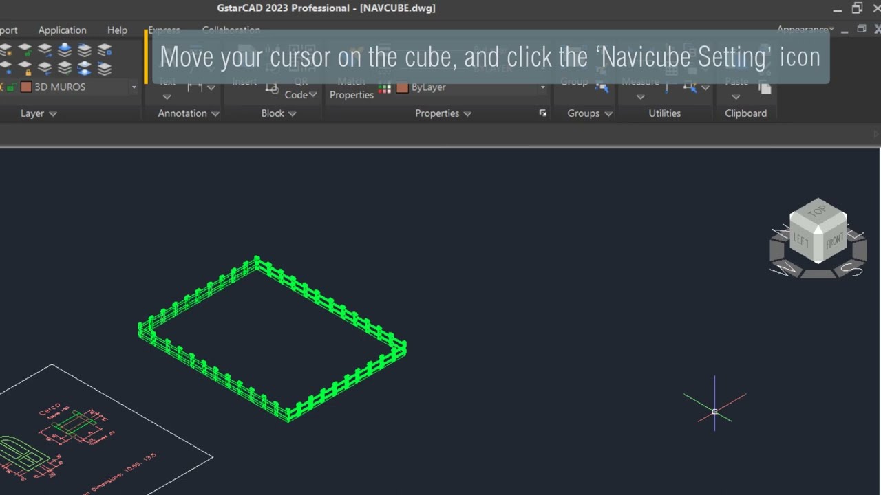 Navigation Tool in GstarCAD 2023 - YouTube
