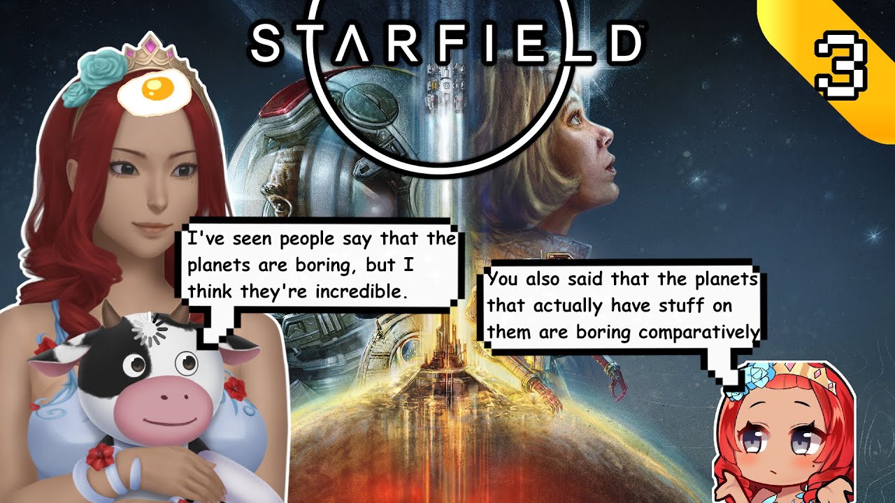 【Starfield】Planets are boring cause they're empty? More interesting, I ...