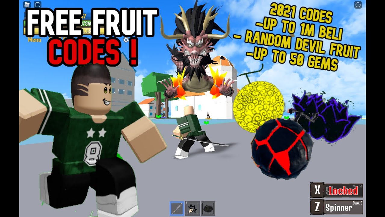 BEST 2021 CODE FOR KING LEGACY " RANDOM FRUIT CODE " ! - YouTube