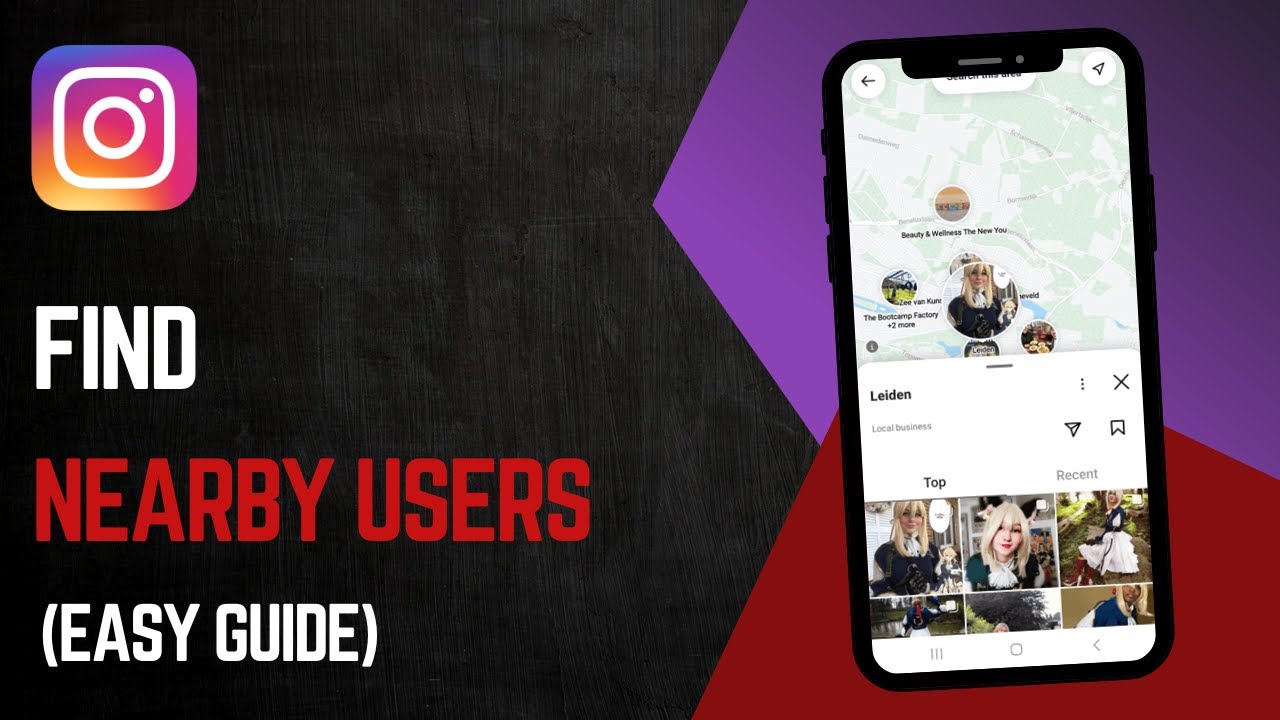 How To Find Instagram Users Near Me - YouTube