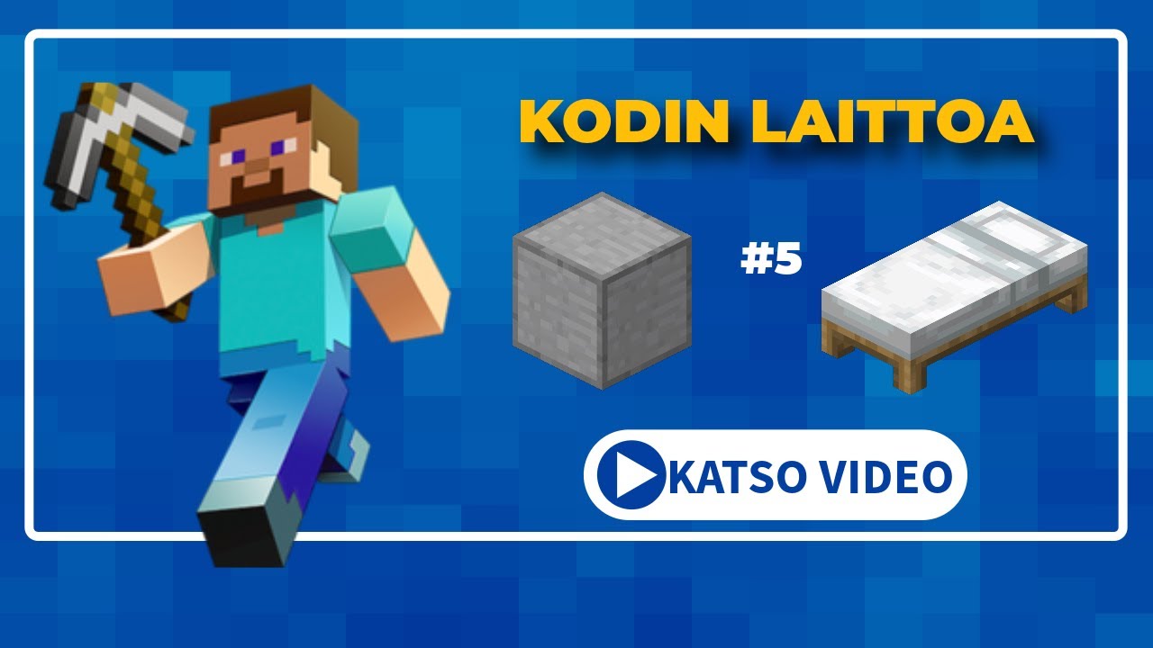 KODIN LAITTOA #5 MINECRAFT - YouTube