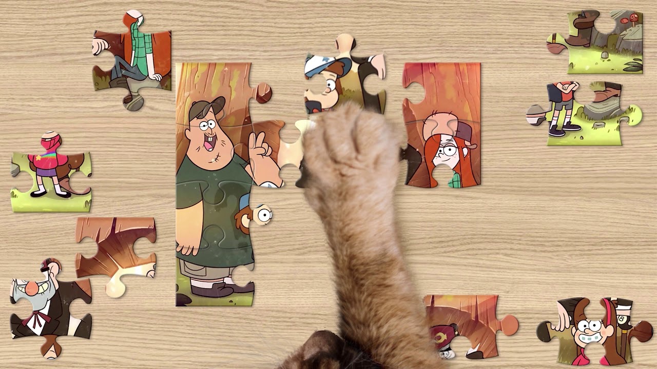 Gravity Falls puzzle games. Jigsaw puzzles to solve. - YouTube