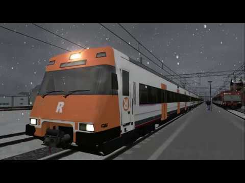Train Simulator 2018|Renfe 446 saliendo de Puigcerdà|BETA 0.5 - YouTube