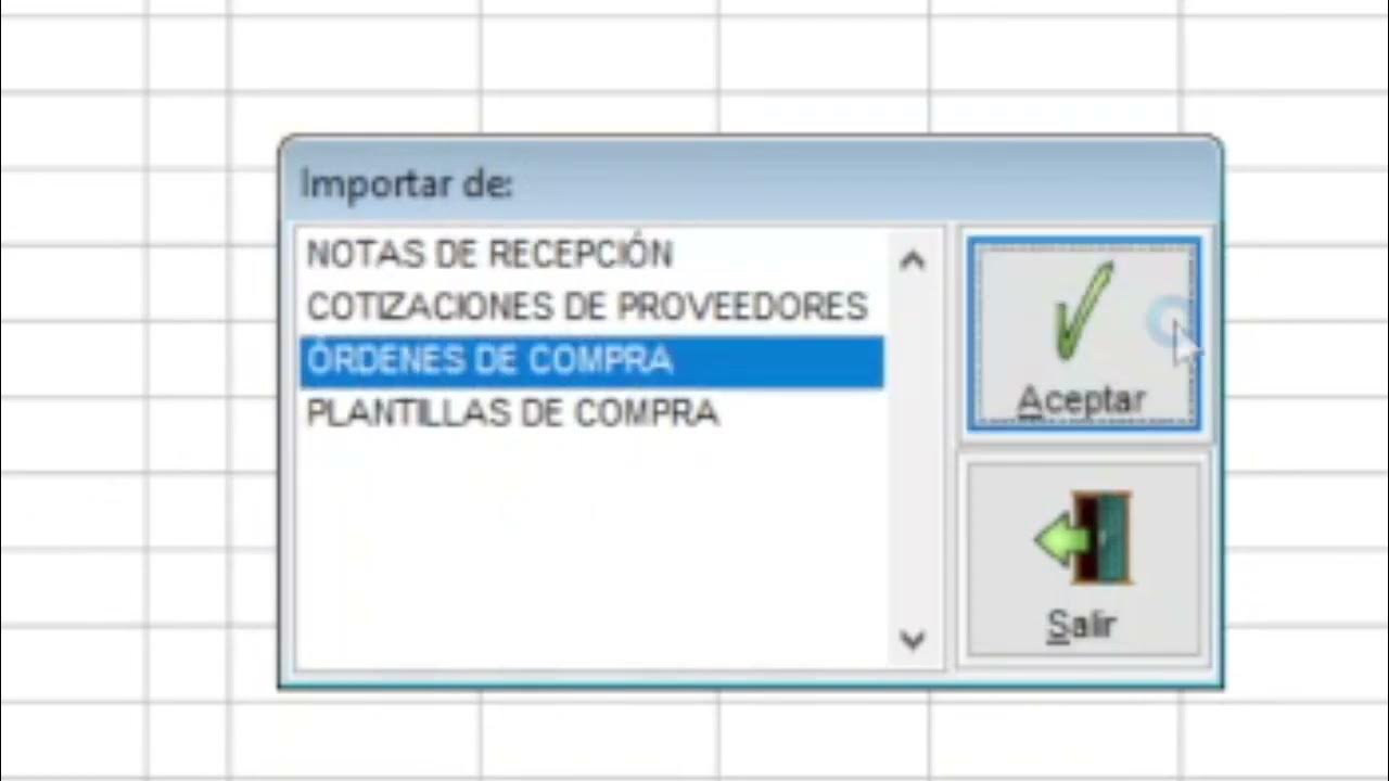 COMO CREAR UNA NOTA DE RECEPCIÓN - YouTube