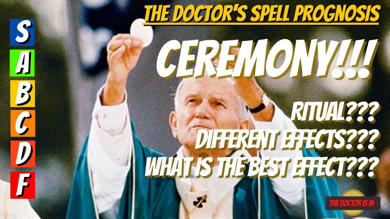 How Useful Is the Spell Ceremony in Dungeons and Dragons 5E - YouTube