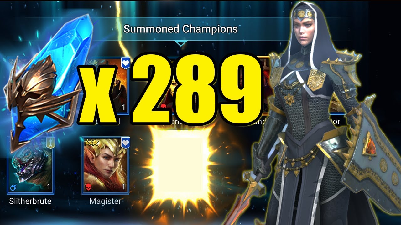 BEST LEGENDARY PULLS EVER | CRAZY SUMMONING X289 ANCIENTS | RAID SHADOW ...