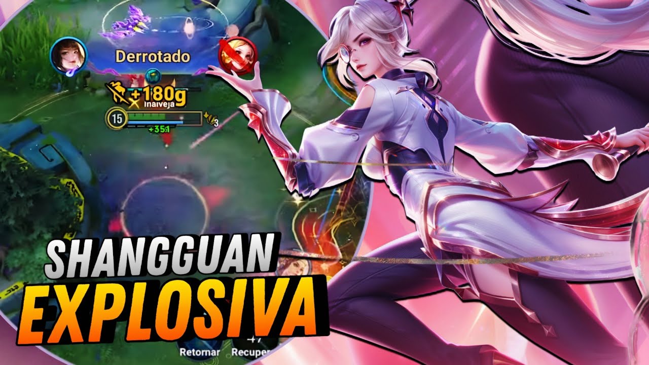 A MELHOR PARTIDA DE SHANGGUAN QUE VOCE VAI VER - HONOR OF KINGS - YouTube
