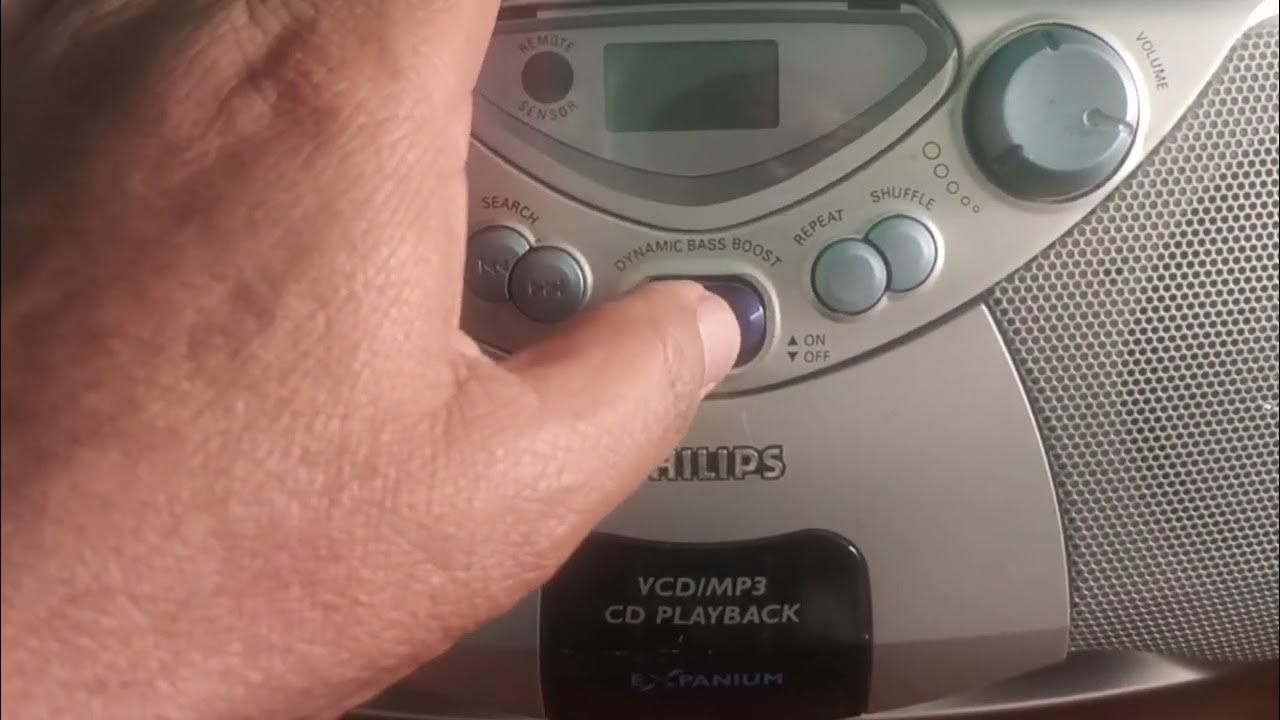 radio grabadora Philips mod az5130 - YouTube