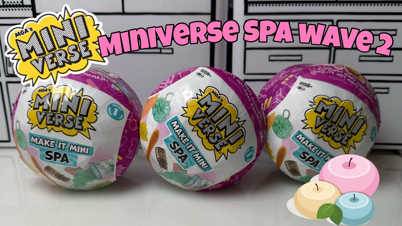 Unboxing the NEW Miniverse SPA wave 2 🧖🏻‍♀️🥒 - YouTube