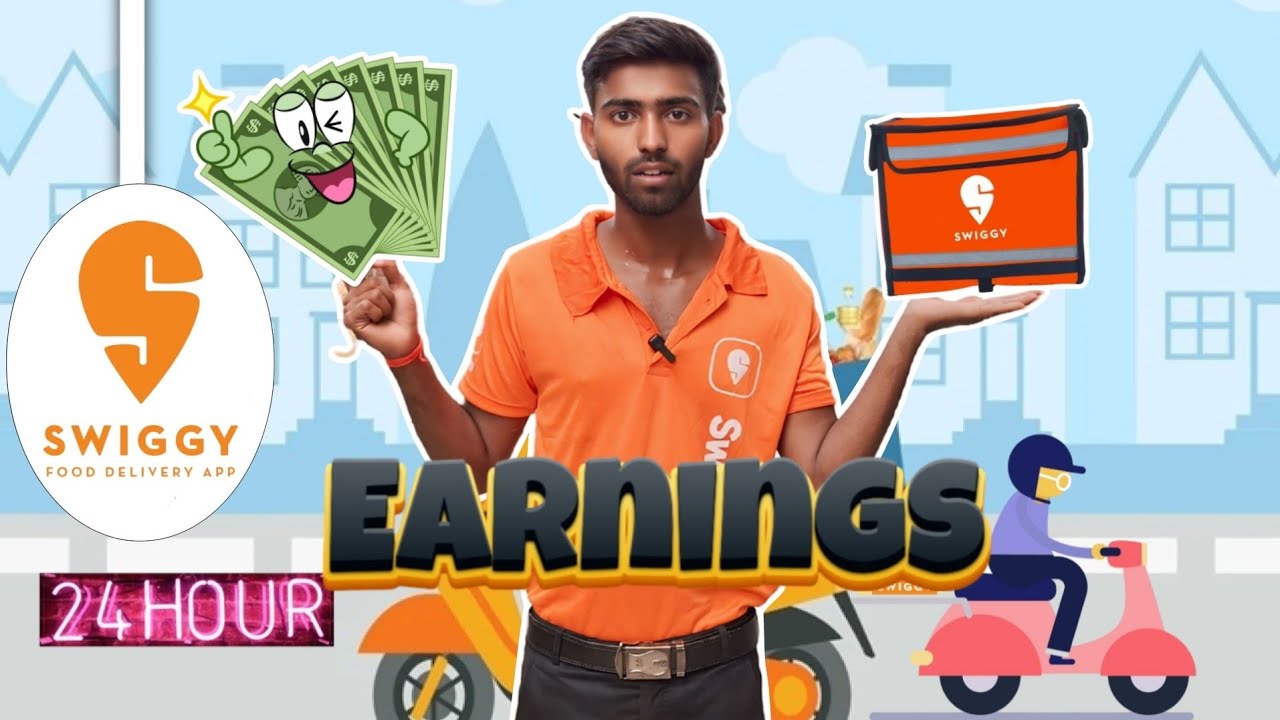 Swiggy Rider Earning || Working 24 hours as a Swiggy Rider || Raja Babu ...