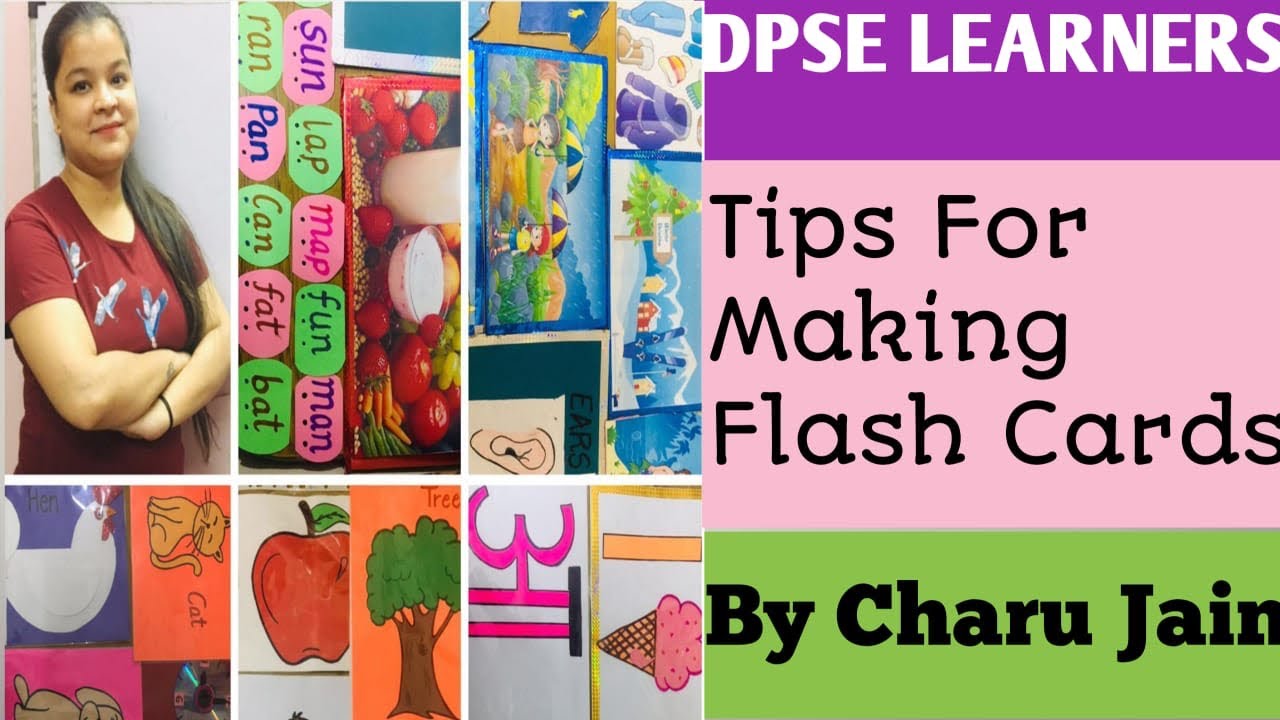 Flash Cards For Primary And Pre -Primary Classes. - YouTube