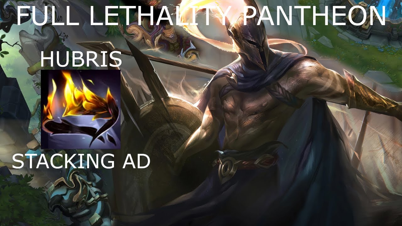 NEW ITEM HUBRIS - FULL LETHALITY PANTHEON SEASON 14 - YouTube