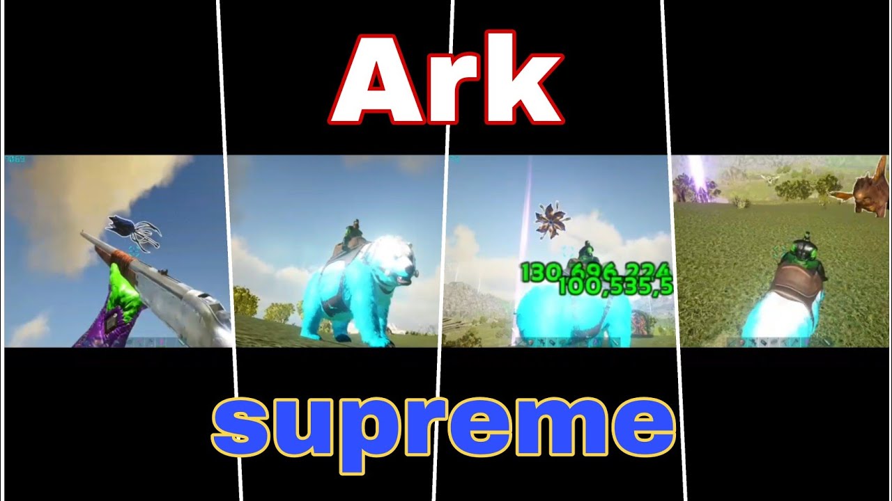 ark supreme boss fight prime summoner vs frost dire bear ark survival ...