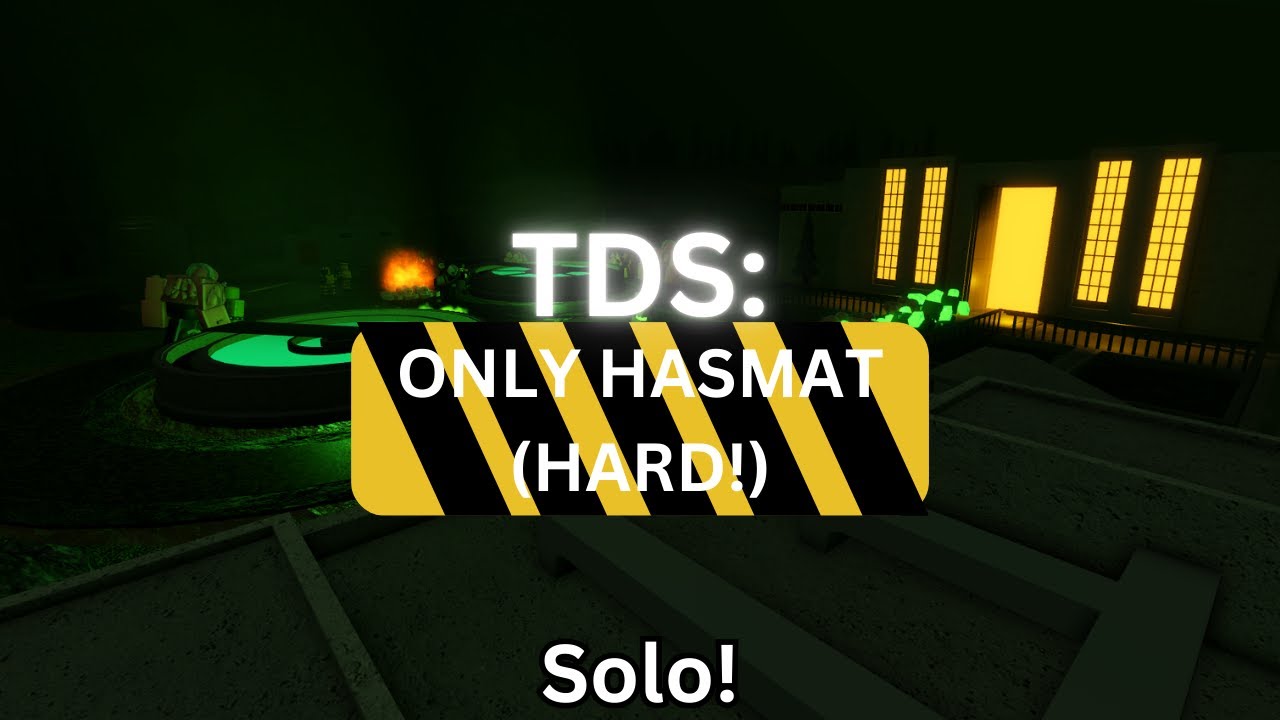 TDS: Only Hazmat On Polluted Wastelands - YouTube