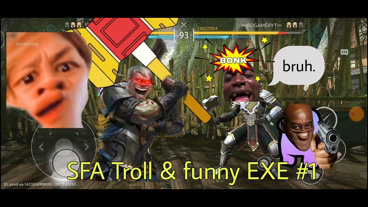 Funny SFA Trolls and Moments II Shadow fight Arena Funniest ever II SFA ...