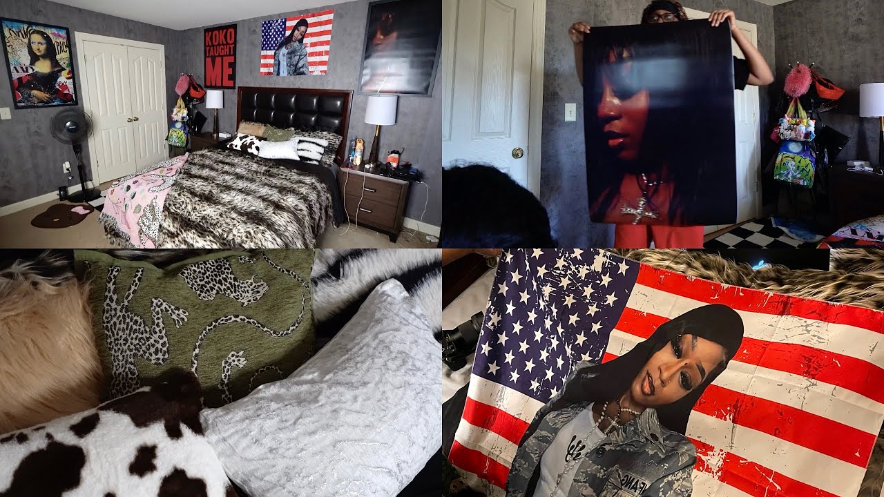 extreme room makeover ︎ 2D room brought to life, wallpaper, new decor ...