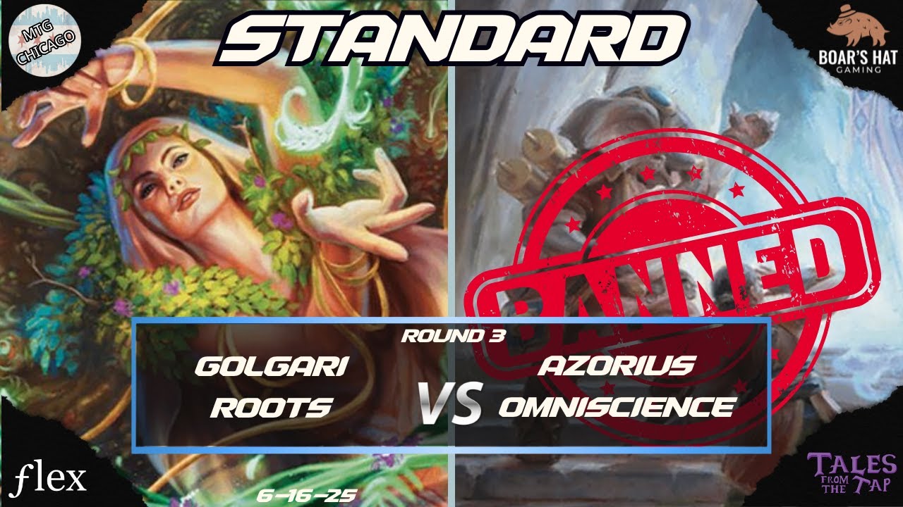 Golgari Roots VS Azorius OmniScience [MTG Standard Round 3] - YouTube
