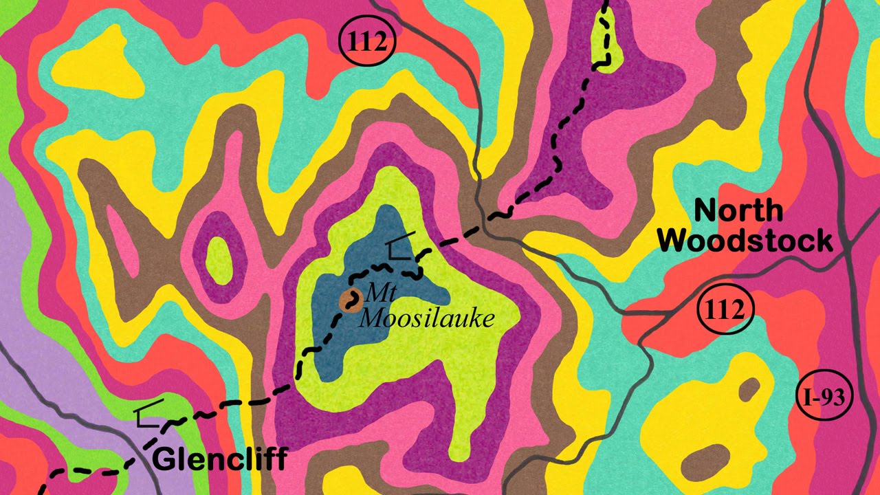 Map #25 - Hanover, NH to Franconia Notch, NH - YouTube