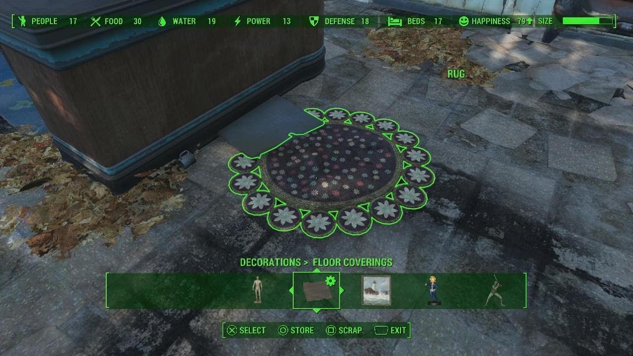 Rug glitch Fallout 4 - YouTube