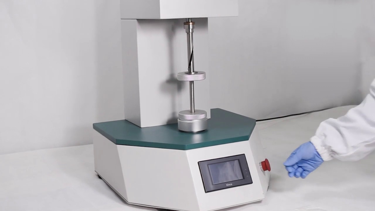 G272A Automatic Wrinkle Recovery Tester-QINSUN - YouTube