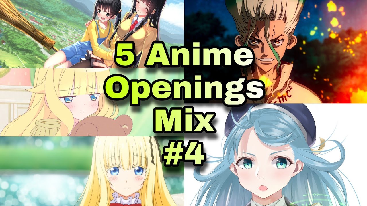 5 ANIME OPENINGS MIX #4 [FULL SONG] + [TITTLE & ARTIST] - YouTube
