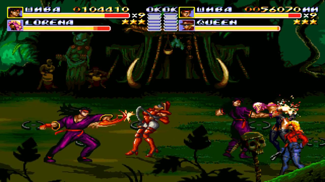 Streets of Rage Remake v5.1 - Mod - Shaq Fu Remake (Shiva sor2 and ...