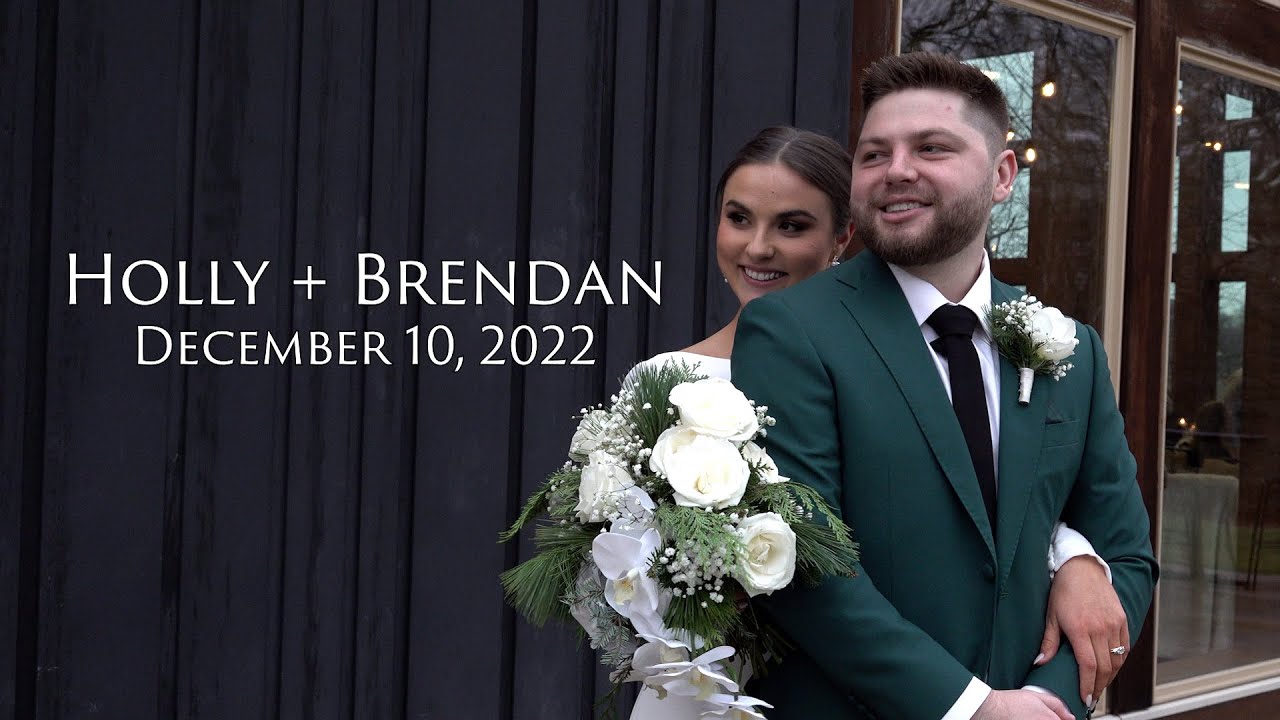 Wedding Highlight Video: Holly & Brendan (Dec 2022) - YouTube