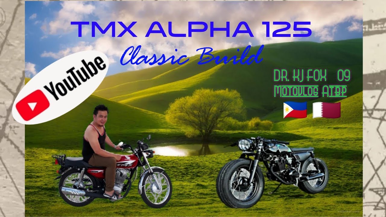 HONDA TMX ALPHA 125 CLASSIC BUILD 🎥Vlog 003 🇵🇭 Modified Honda Tmx Alpha ...