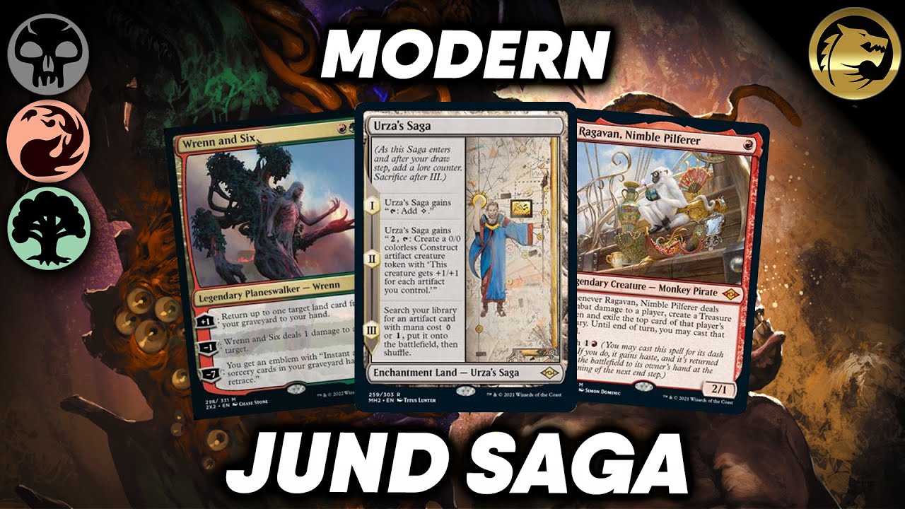 💀🔥🌳 MIDRANGE GOOD? Jund Saga | MTG Modern Deck - YouTube